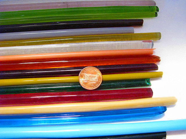 Devardi Glass Rods Lampworking Color Chart